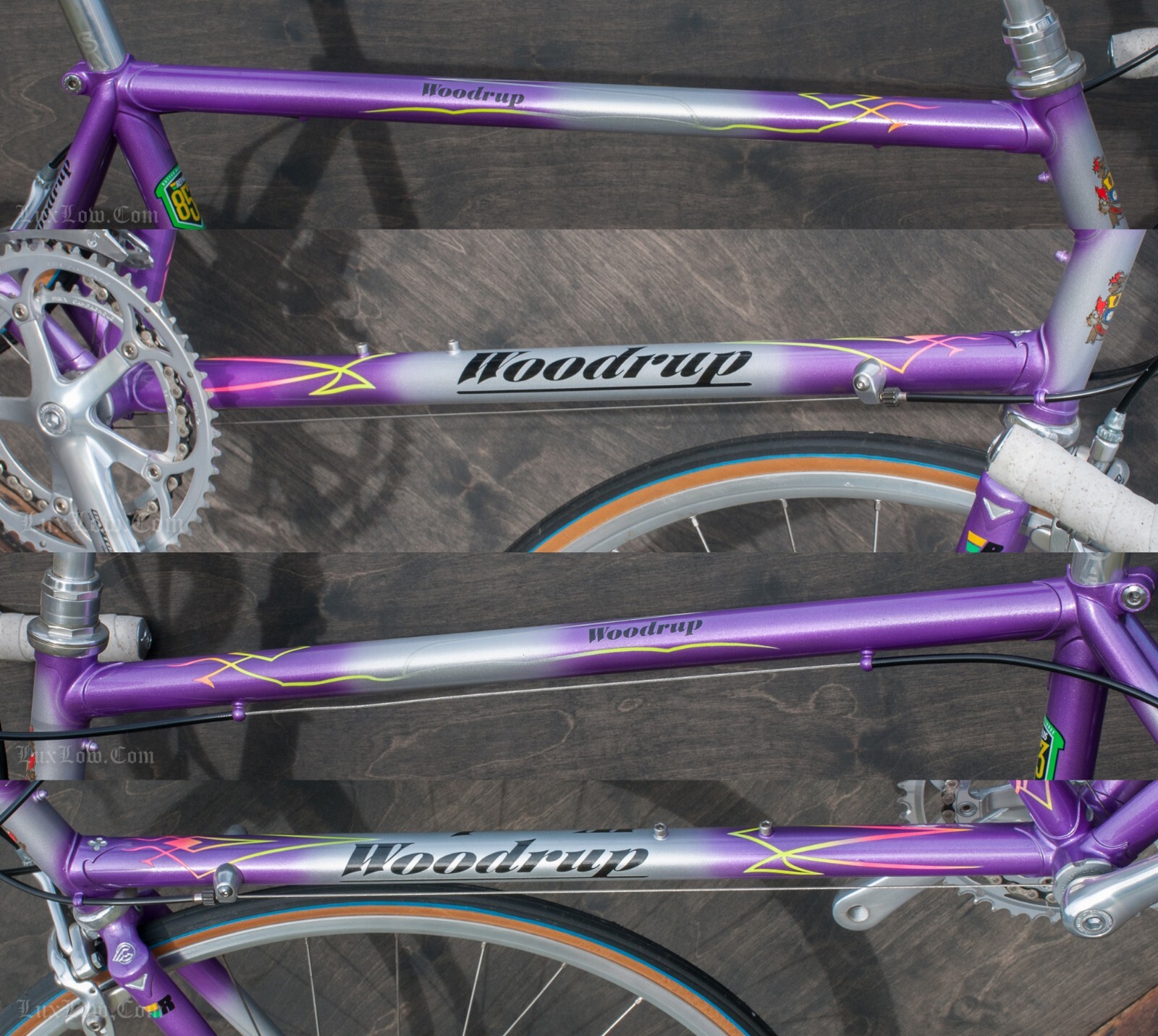 NOS Vintage 56cm Woodrup ROAD BIKE Reynolds Campagnolo Daytona Centaur ...