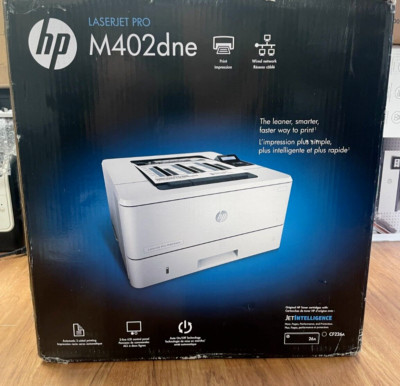 New HP LaserJet Pro M402dne M402 Duplex Network Laser Laserjet Printer ...