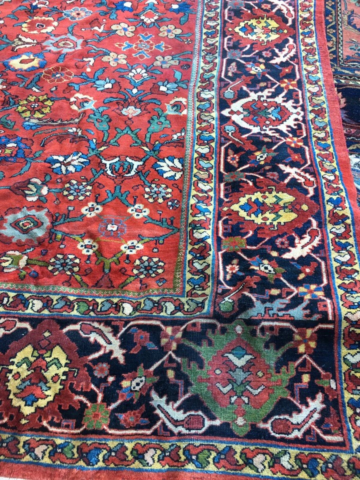 Mahal 11x14 Magnificent Oversize Palace size Oriental Area Rug Red | eBay