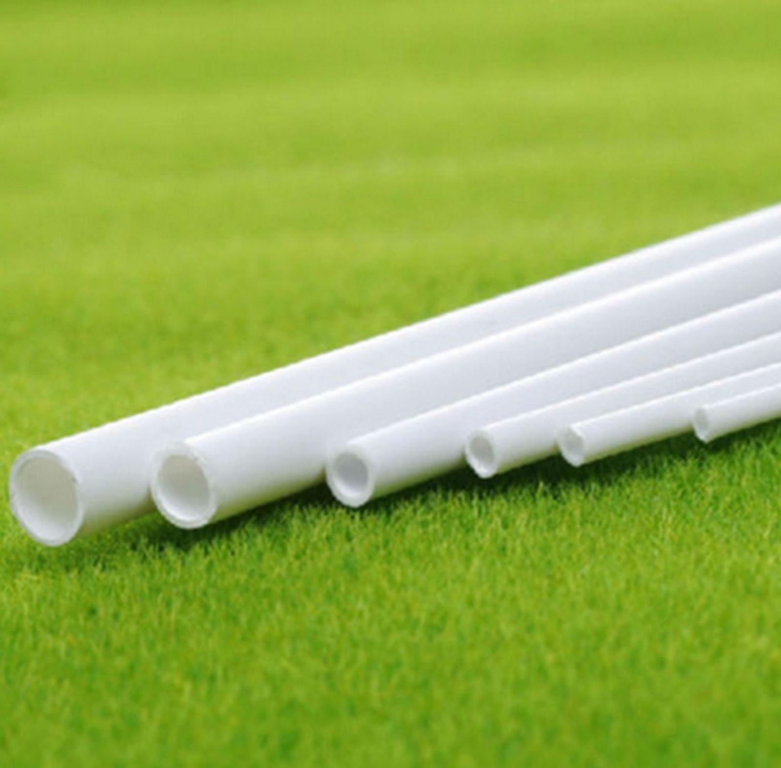 US Stock 10x OD 3mm x 250mm ABS Styrene Plastic Round Tube Pipe ...