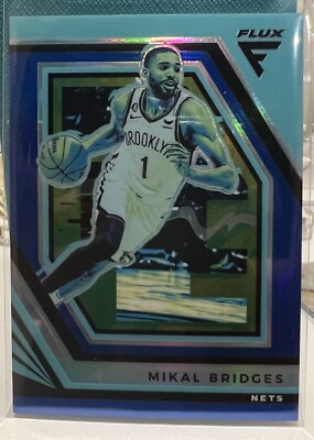 2022-23 Panini Flux Mikal Bridges Blue /99 | eBay