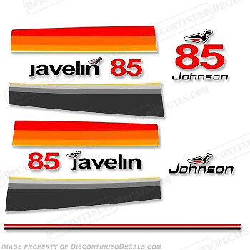 Fits Johnson 1977 85hp Javelin Decals | eBay