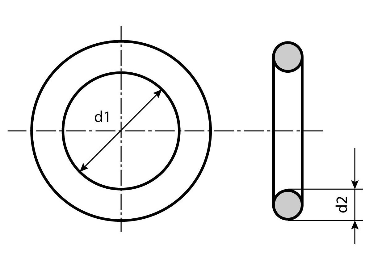 5 Stück O-Ring 22 x 3,0 mm Schnurstärke NBR 70 Dichtung Dichtring ...