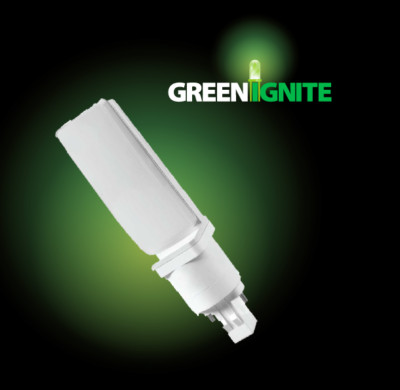 LED 7W-13W CFL PL REPLACEMENT LAMP G23 (2-pin) Base, Non-dimmable ...