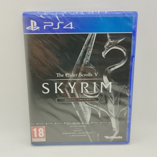 SKYRIM THE ELDER SCROLLS V SPECIAL EDITION SONY PS4 PLAYSTATION NEUF FR ...