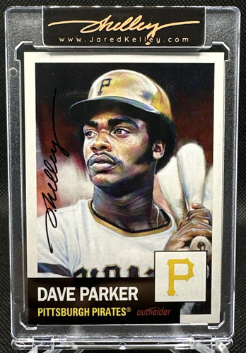 2024 TOPPS LIVING SET DAVE PARKER #719 JARED KELLEY ARTIST AUTO 3/20 ...