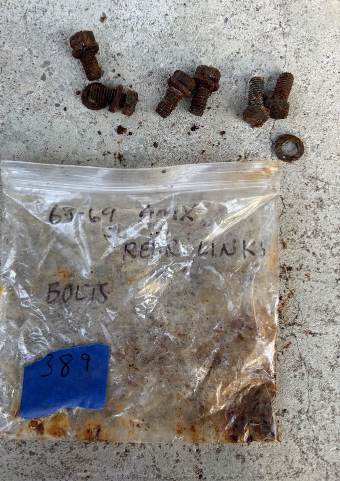 68 69 Amx Rear Links Bolts | eBay