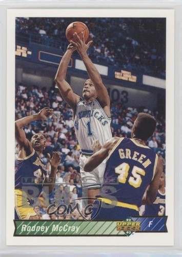 1992-93 Upper Deck Rodney McCray #279 | eBay