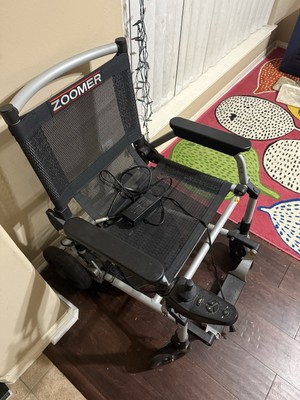 Zoomer Powered Folding Wheelchair by Journey Zoomer with Joystick ...