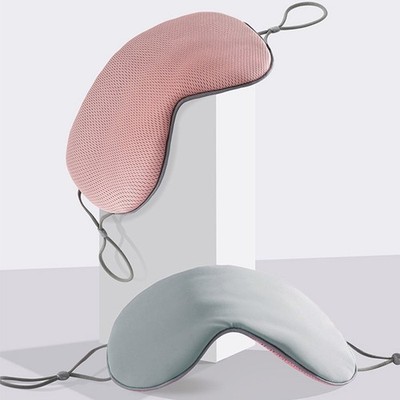 Travel Airplane Sleep Eye Mask Double-sided Comfort Cool And Warm Sides ...