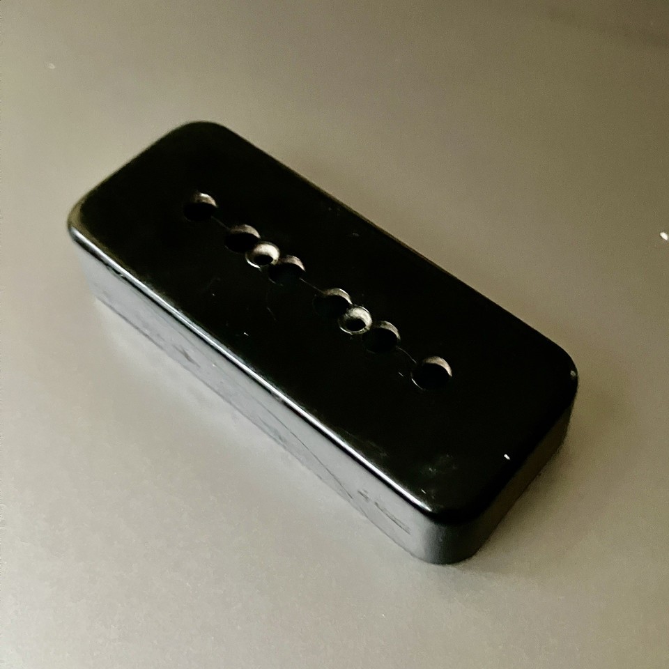 vintage 1950's Gibson p90 soapbar pickup cover Les Paul Special Custom ...