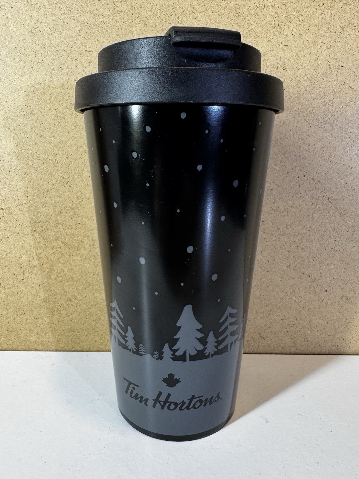 2022 Tim Hortons Christmas Holiday 18oz Metal Tumbler Travel Cup