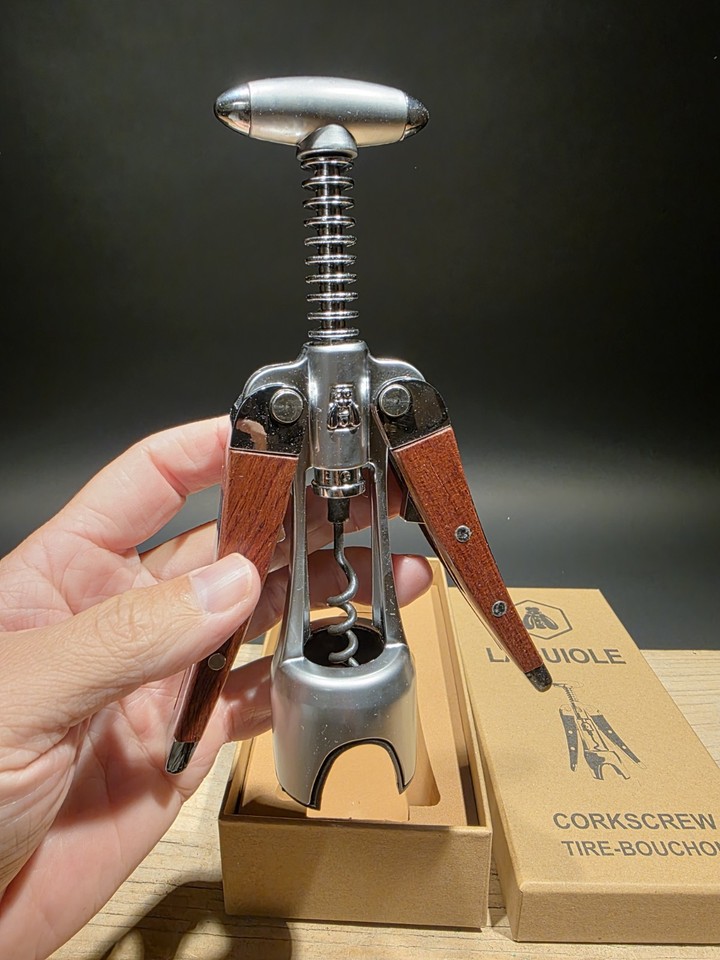 Laguiole Corkscrew with wood Handles Vintage Style | eBay