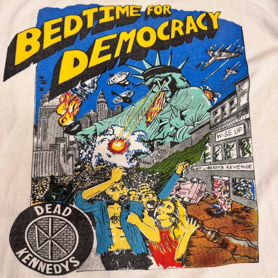 Vintage 1980s Dead Kennedys Bedtime For Democracy Winston Smith Top 40 ...