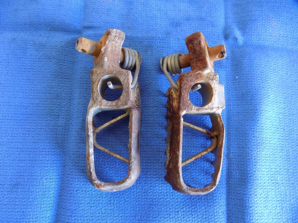 93-05 Kawasaki KDX KX Foot Rests Pegs Left Right | eBay