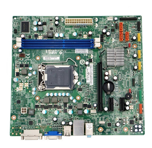 Plaque Base IBM Lenovo IH61M Intel Douille 1155 DDR3 SATA PCI VGA DVI ...