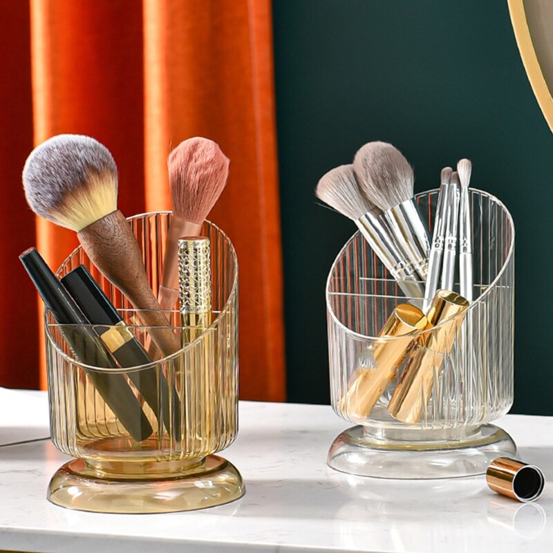 Cosmetic Brush Storage Box Makeup Brush Organizer for Jewelry Hair ...