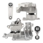 4pcs Engine Motor Mount Kit for 14-17 Nissan Rogue 2.5L A4364 A4366 ...