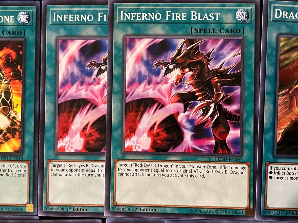 YUGIOH RED-EYES DECK- METAL- SOUL- MELEFIC- SPIRIT- FLARE- INFERNO ...