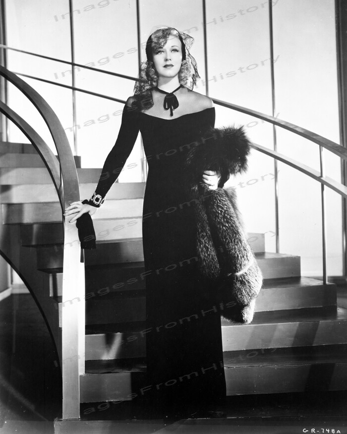 8x10 Print Ginger Rogers Beautiful Fashion Portrait #1a479 | eBay