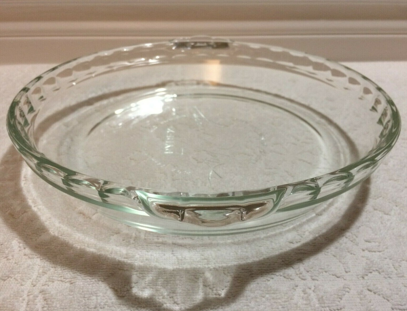 PYREX 1990 Sp Edtn 75th Anniversary Flavour-Saver-Style 10-IN Pie-Plate ...