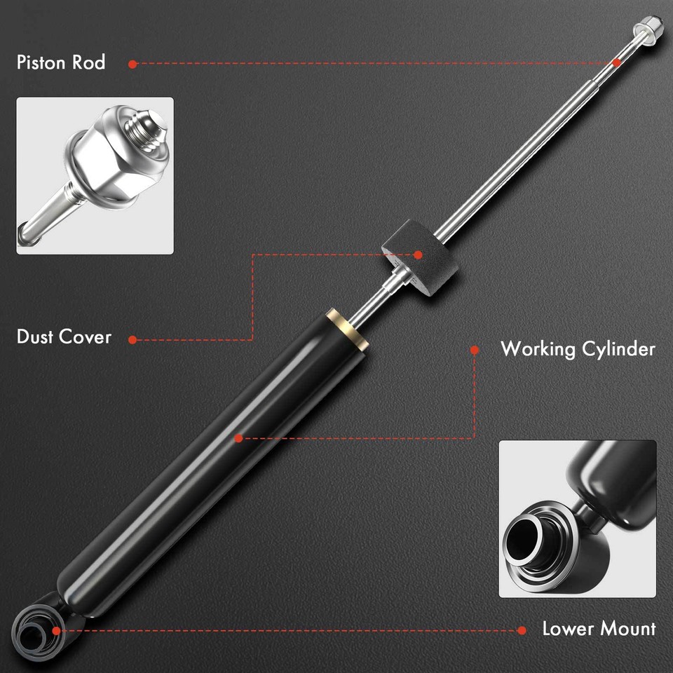 2x Rear Shock Absorber for BMW F22 F23 F30 228i 230i xDrive 320i 340i ...