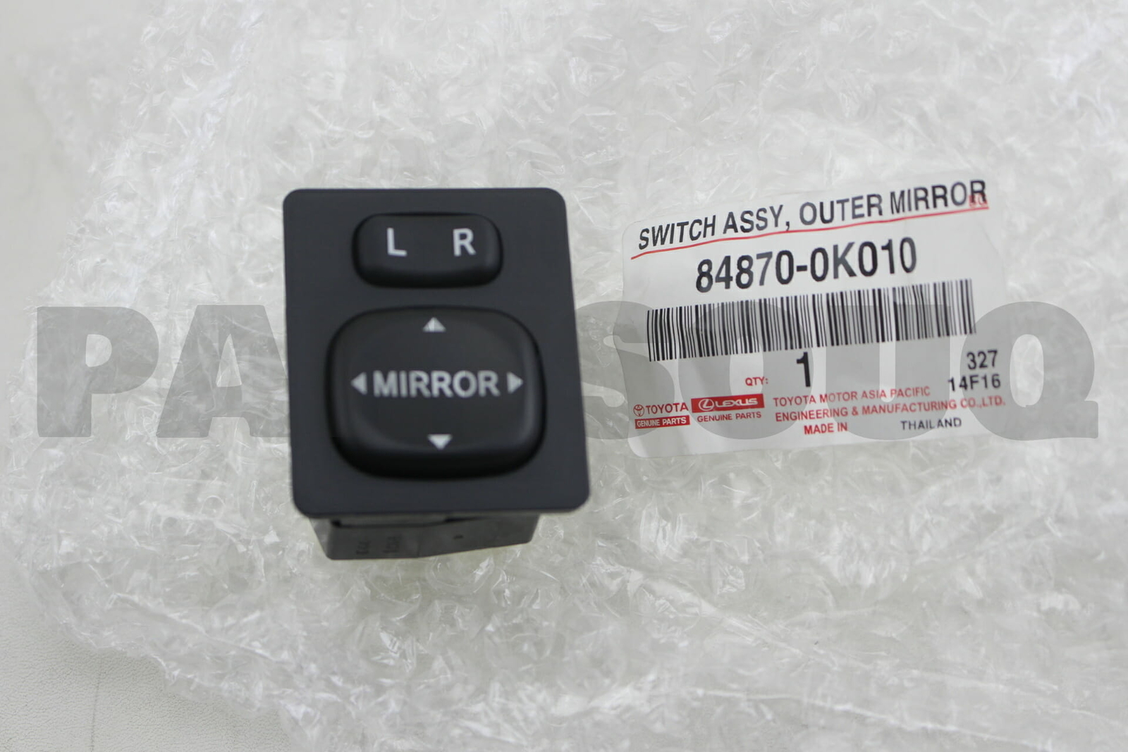 848700K010 Genuine Toyota SWITCH ASSY, OUTER MIRROR 84870-0K010 | eBay