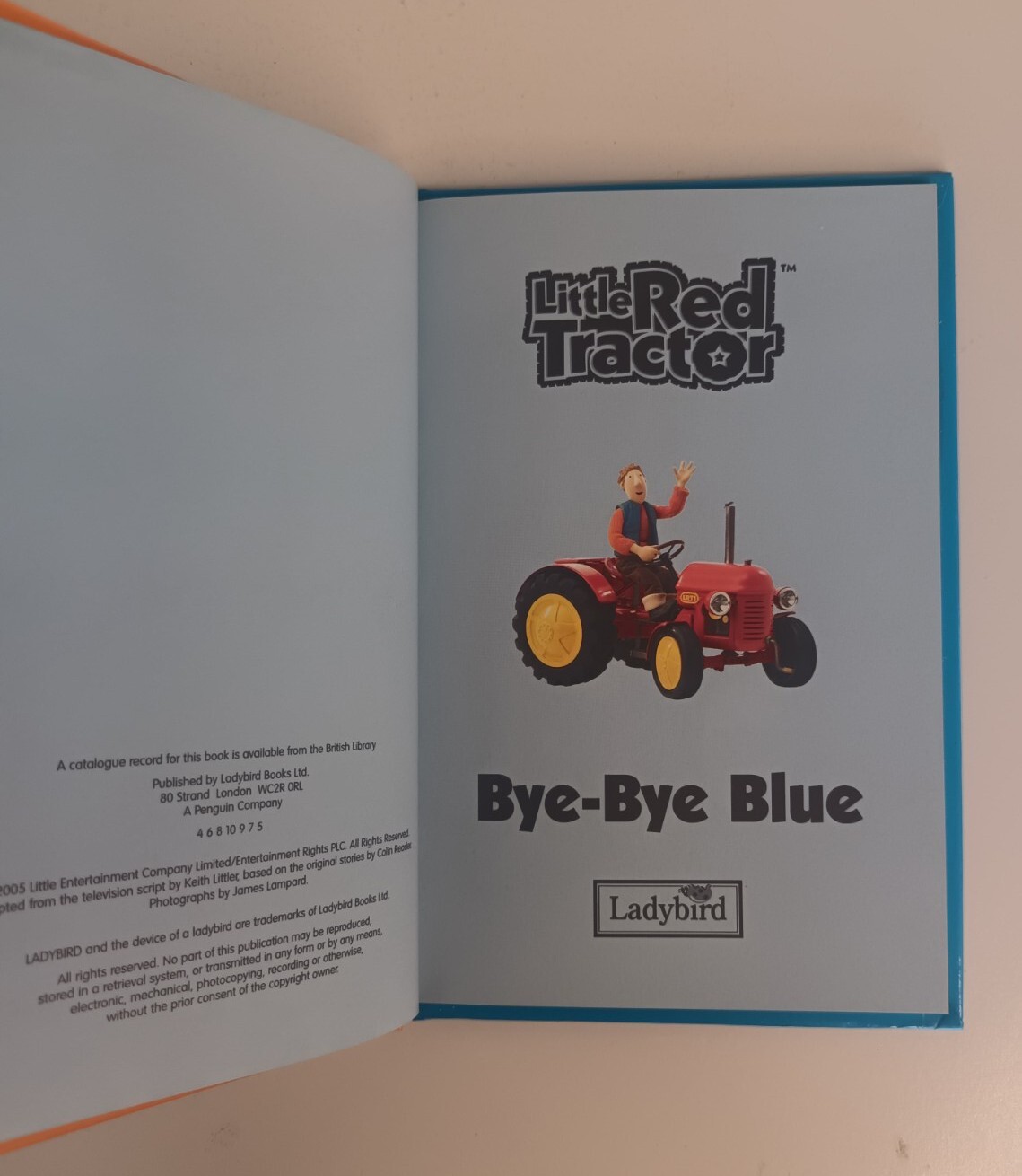 Little Red Tractor X2 Ladybird Book 2004 Hardcover Big Bang & Bye-Bye ...