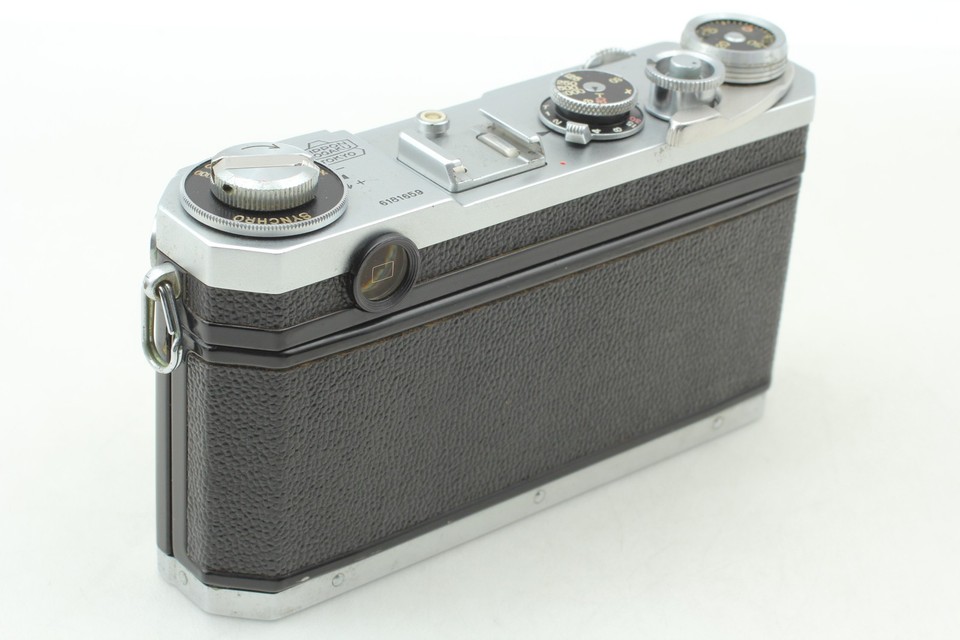 [MINT w/ Strap] Nikon S2 Black Dial Film Camera H.C 5cm 50mm F2 Lens ...