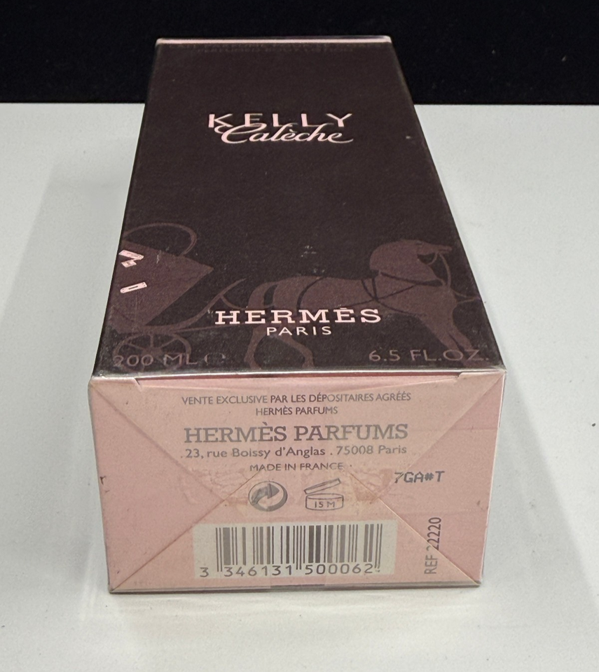 RARE Hermes Kelly Calèche Perfumed Body Lotion 6.5 oz/200 ml New In Box ...