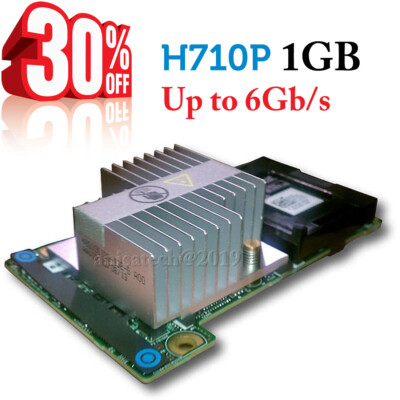 Dell PERC H710P Battery 1GB Mini Mono SAS SATA RAID Controller p/n ...