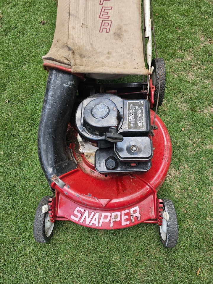 1 Vintage snapper 21” Aluminum deck mower SV212P | eBay