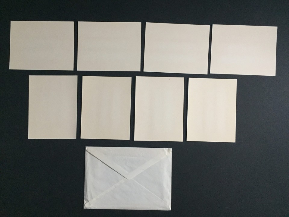 BERLIN FOTO-ESSAY 1968 322/325 PUPPEN 8 ENTWÜRFE !!! 2 KOMPLETTE SÄTZE ...