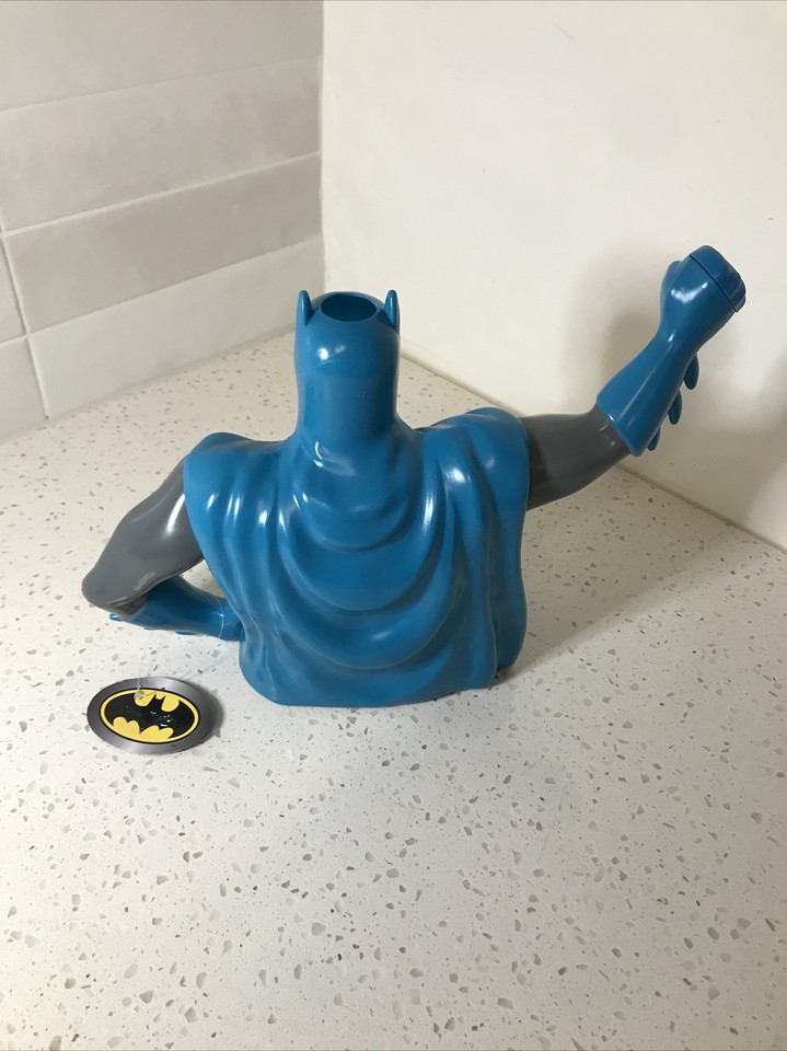 DC Comics Batman Plastic Watering Can Blue Cape New With Tag | eBay
