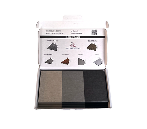 Ceta Composite Cladding Sample Box, Exterior Cladding Sample, Garden ...