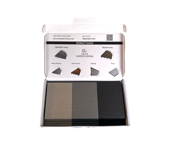 Ceta Composite Cladding Sample Box, Exterior Cladding Sample, Garden ...