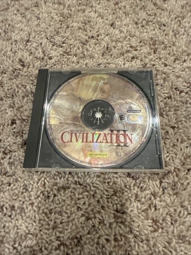 Sid Meiers Civilization III Windows 95/98/Me/2000/XP PC Game Disc Only ...