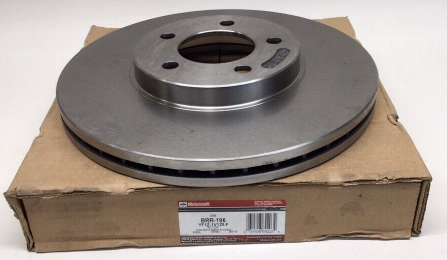 Motorcraft BRR-196 Disc Brake Rotor Ford YF1Z-1V125-F | eBay