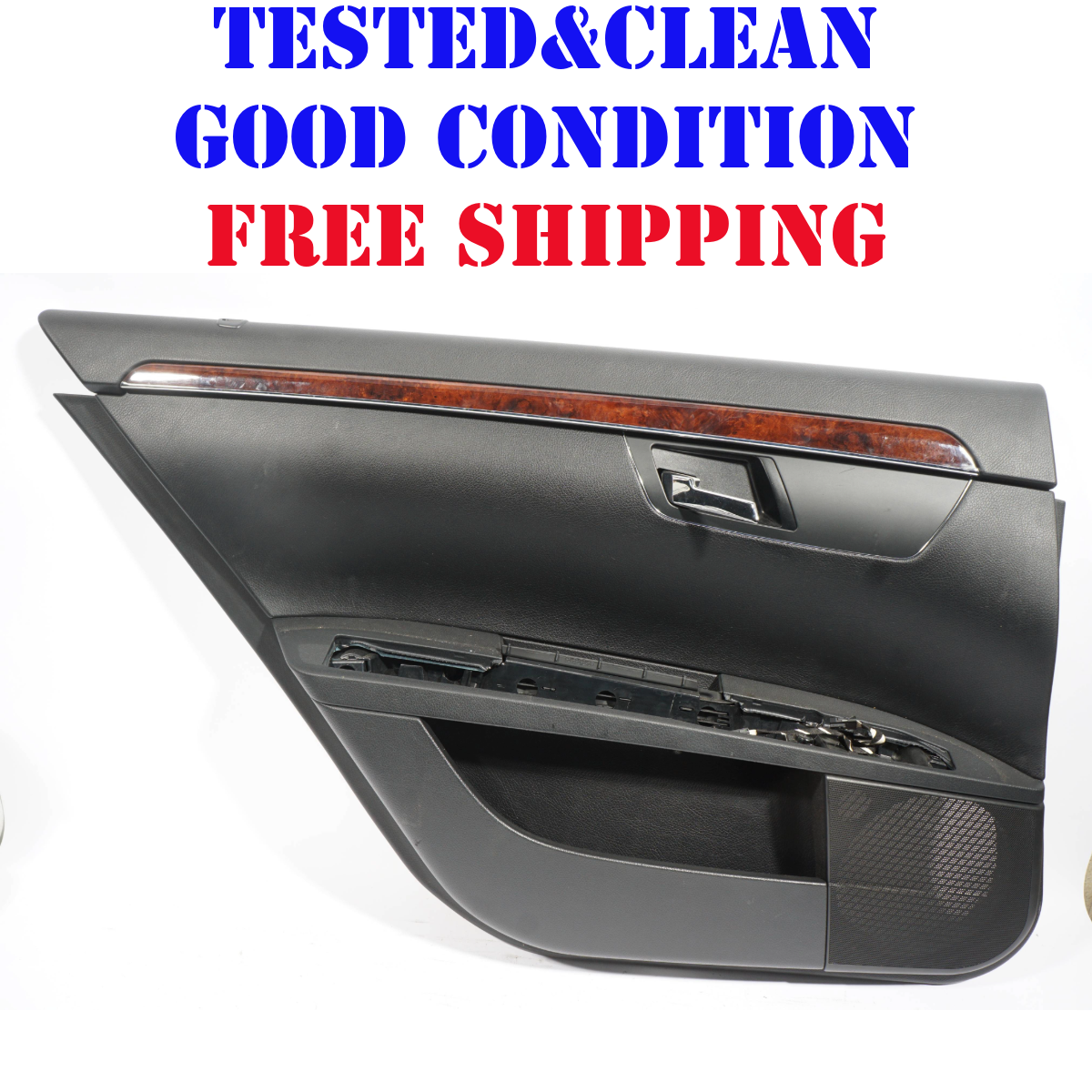 07 - 09 MERCEDES-BENZ S550 W221 REAR LEFT DRIVER SIDE DOOR PANEL TRIM ...