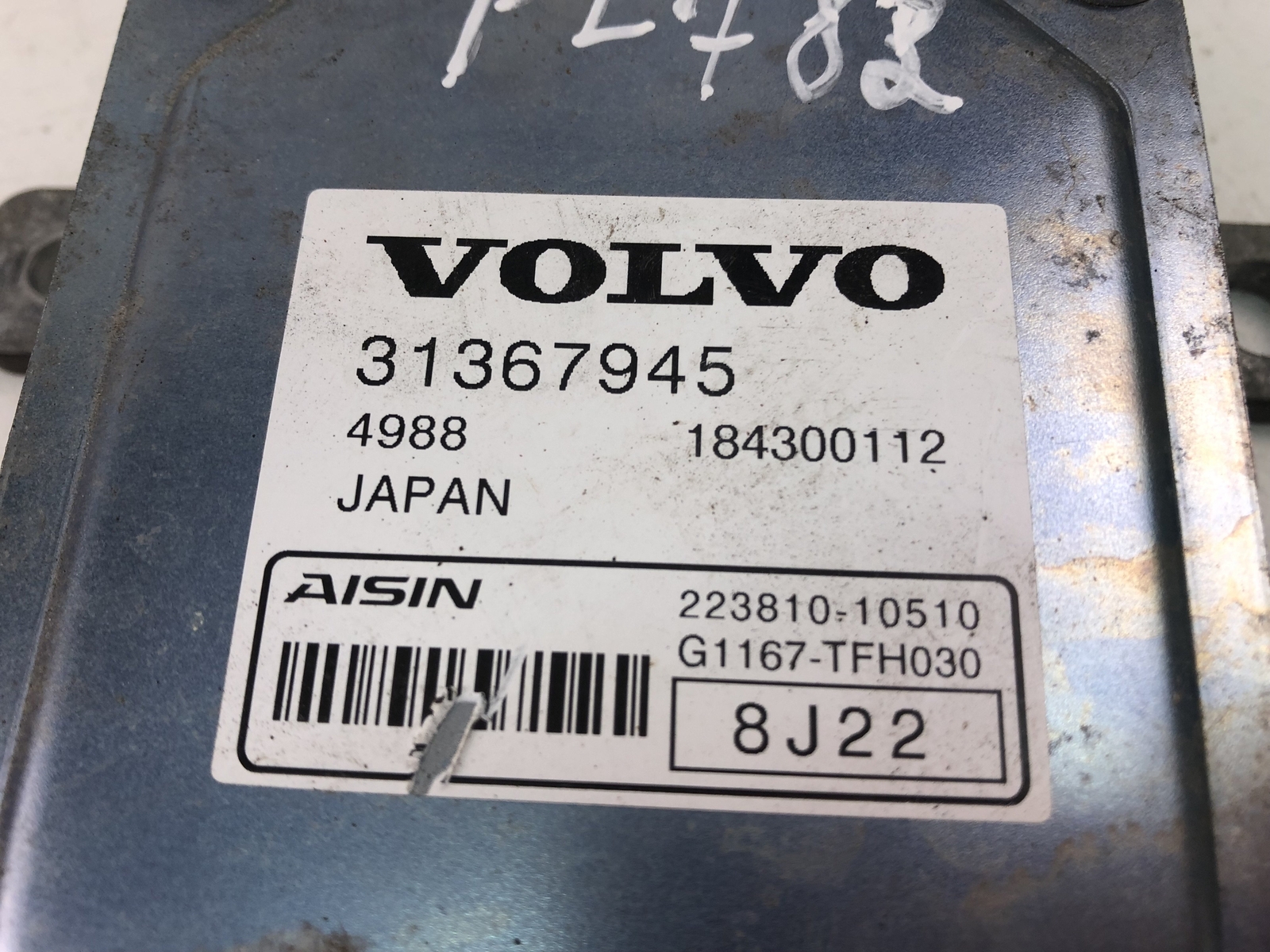 PL782 VOLVO Control Unit 31367945 | eBay