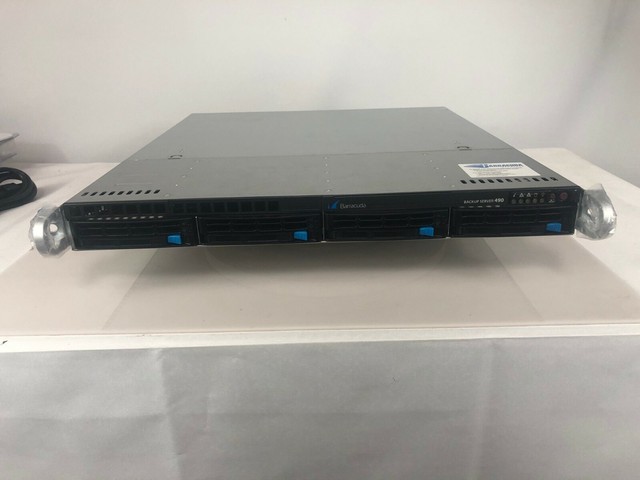 Barracuda Networks Backup Server 490 BBS490A Bbs490a-h1 Bbs490a1 for ...