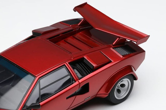 Make Up Eidolon 1/43 LAMBORGHINI COUNTACH LP5000S 1982 CANDY RED/REAR WING for sale online | eBay