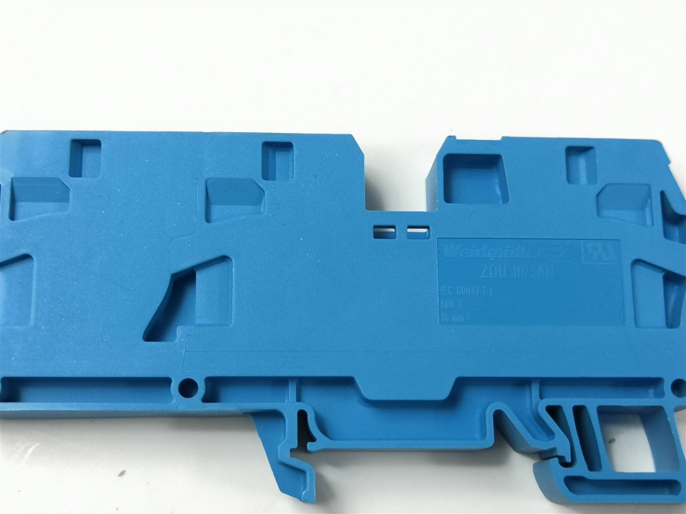 20 Pezzi Weidmüller ZDU 10/3AN BL Morsetto A Passo 1767700000 | eBay