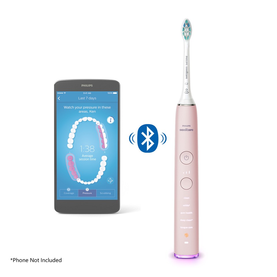 Philips Sonicare DiamondClean Smart 9500 Premium C2 + G3 Kit | Pink | w ...