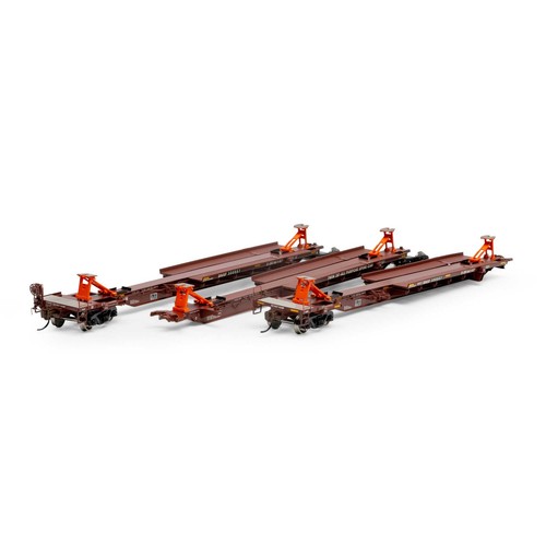 Athearn HO 57' Trinity Spine Car BNSF #300557 3 ATH41100 HO Rolling ...