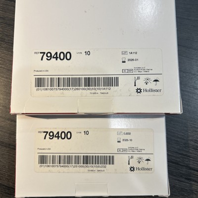 NEW Hollister 79400 FlexTend Adapt Ostomy Skin Barrier Strips, 2 Boxes ...