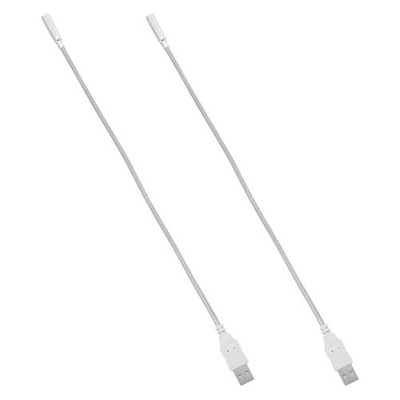 2Pcs Flexible Usb Laptop Light Led Eye-Caring Keyboard Lamp With ...