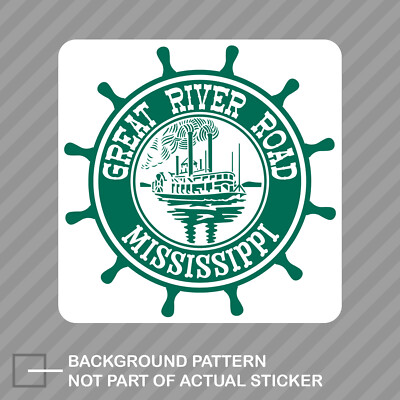 Mississippi Great River Road Highway Sign Sticker Decal Vinyl route ...