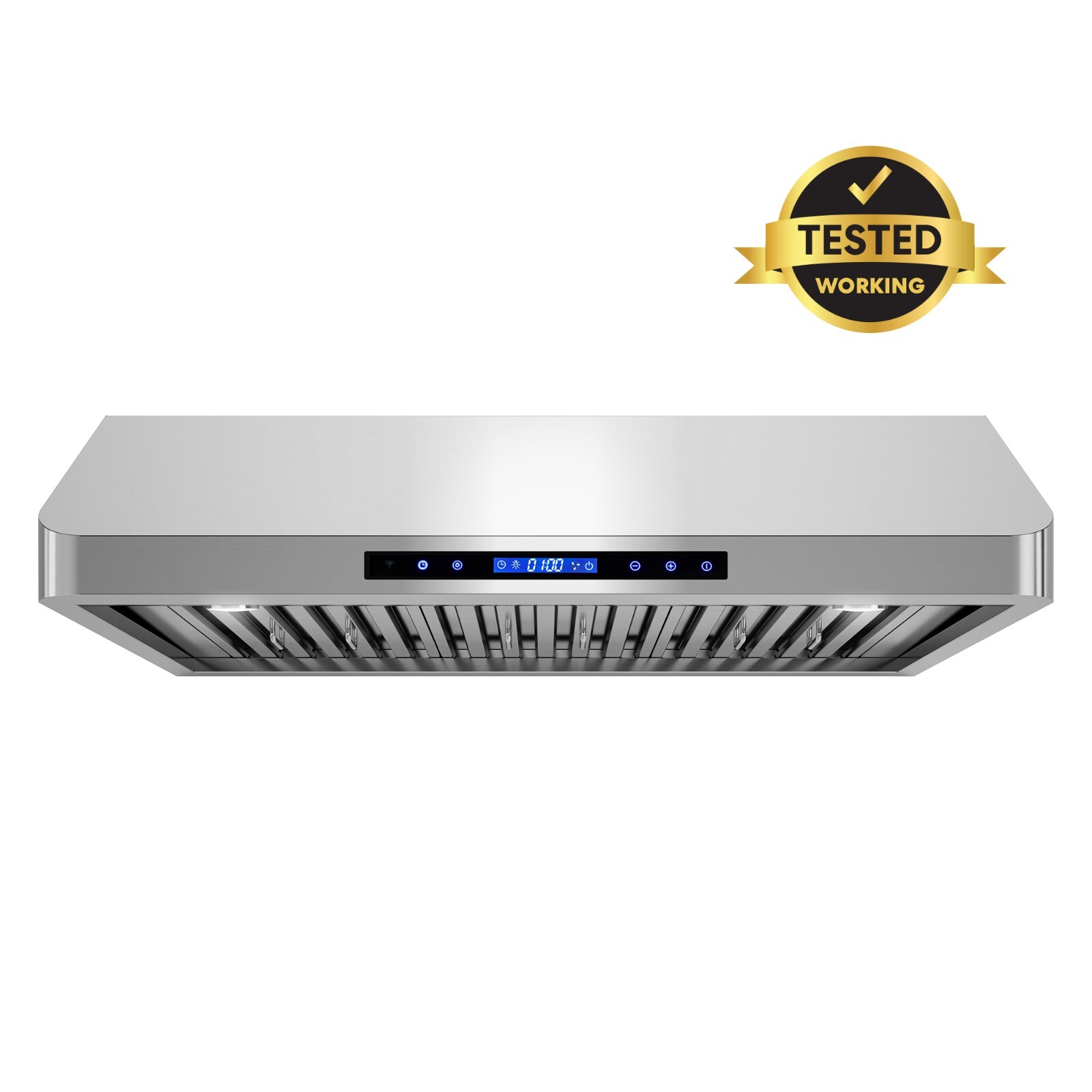 36 In. Under Cabinet Kitchen Hood Vent Hood (OPEN BOX) in Stainless ...