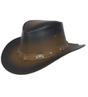 Genuine Australian Western Real Leather Cowboy Outback Hats All Colors ...